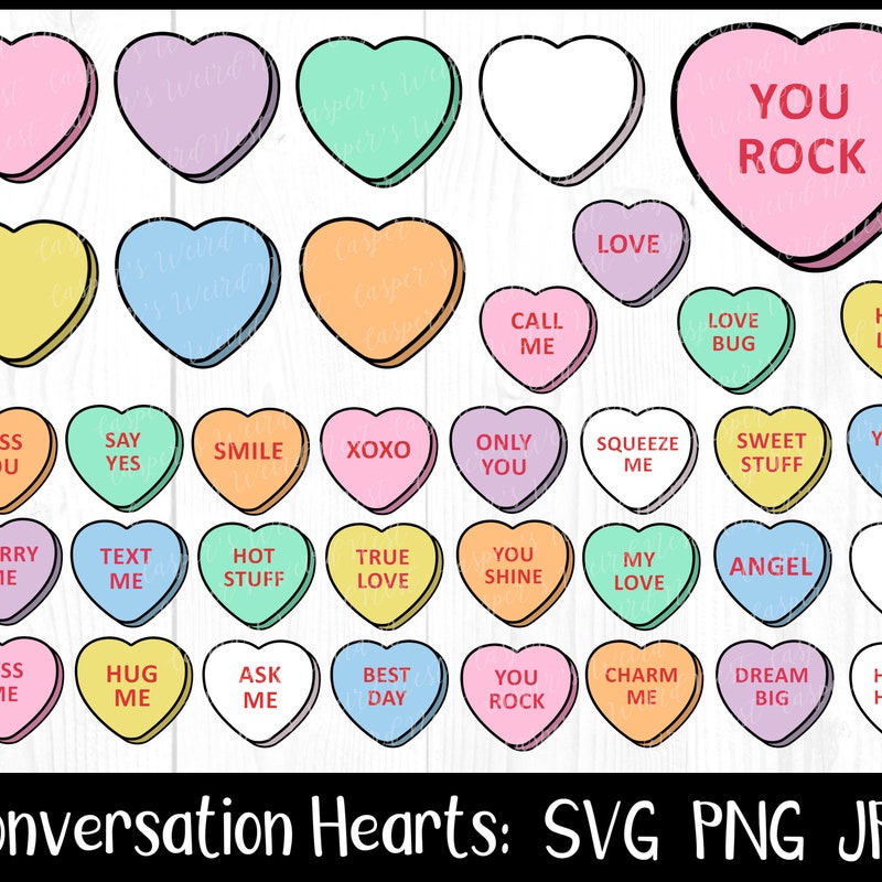 Conversation Heart - Etsy