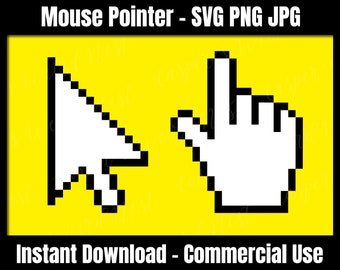 Mouse Cursor Svg - Etsy