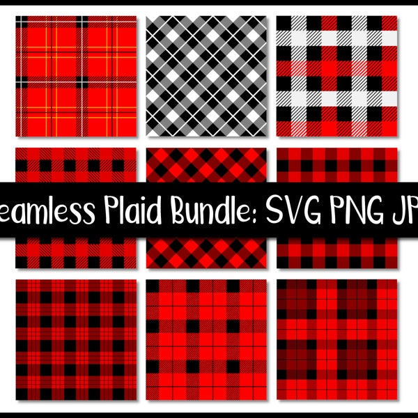 Flannel Stencil Svg - Etsy