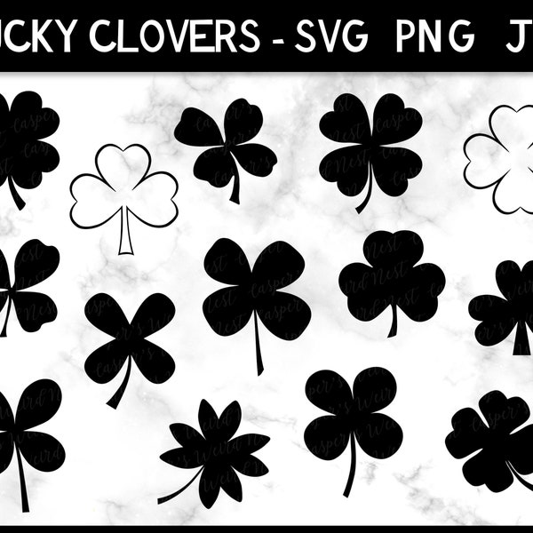 Clover Svg - Etsy