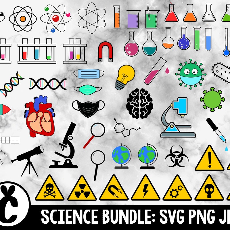 Science Svg Cut Files - Etsy