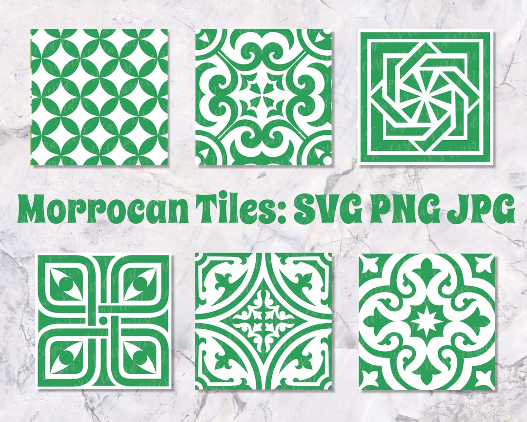 Tile Bundle - SVG, PNG, JPG, Commercial Use, Instant Download, Files ...