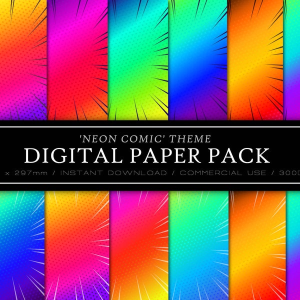 Vintage Comic Book - Etsy