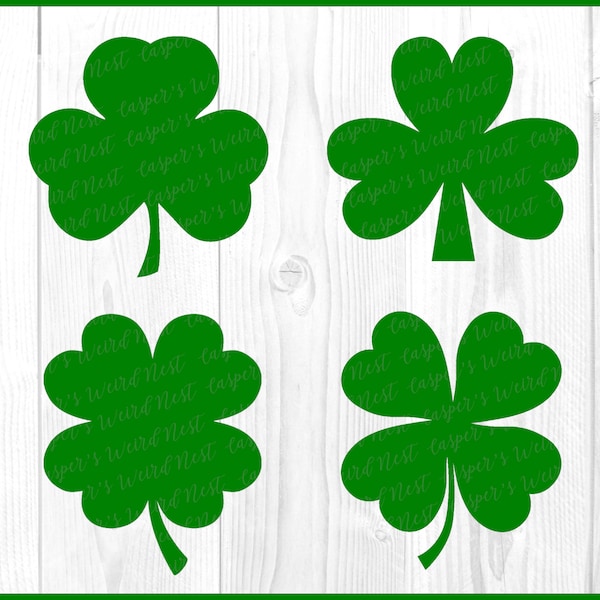 Clover Svg - Etsy