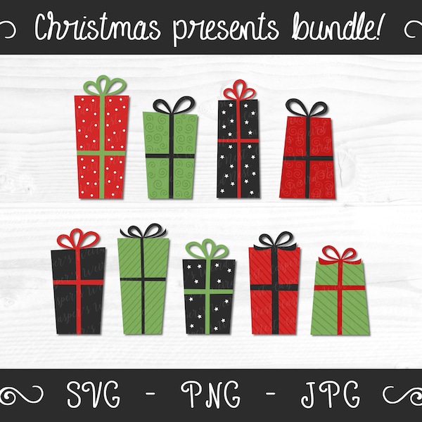 Presents Svg - Etsy