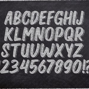 Chalkboard Bundle: SVG & PNG (not Font) Digital Cut File, Commercial ...