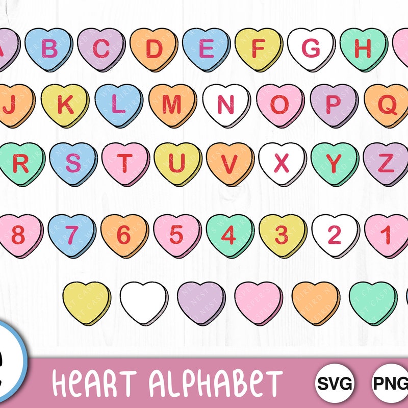 Conversation Heart File - Etsy