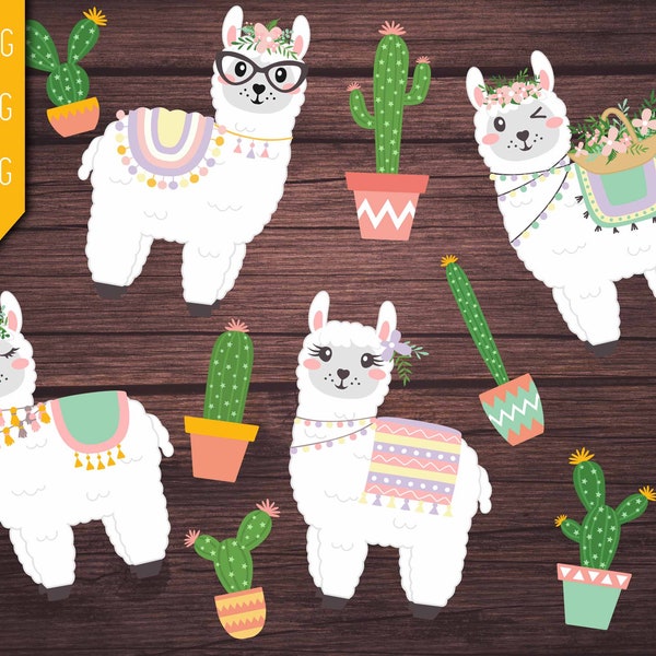 Llama Svg - Etsy
