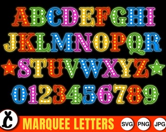 Number Neon Svg - Etsy