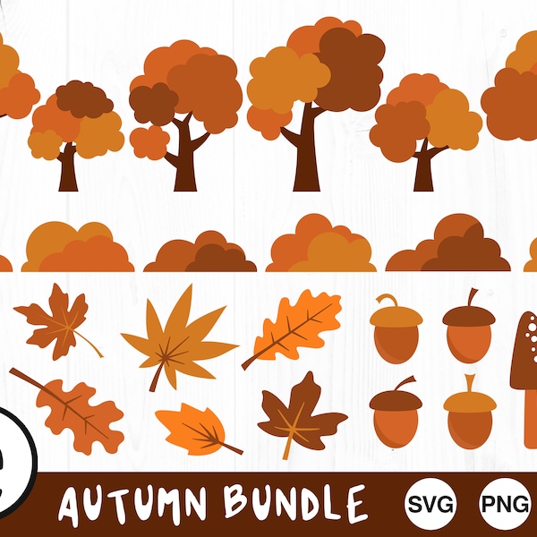 Fall Tree Art - Etsy