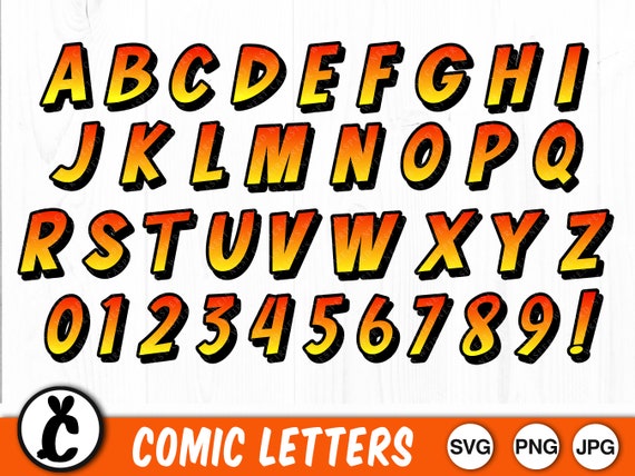 Number 1 Comic Book Font
