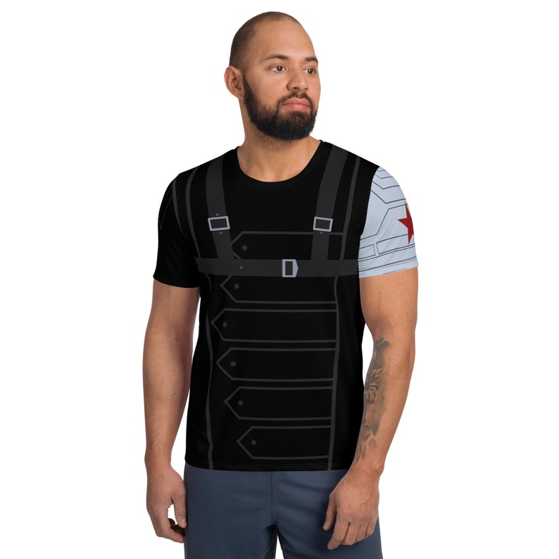 Bucky's Winter Soldier Everyday Cosplay Unisex Dri-fit Shirt - Etsy