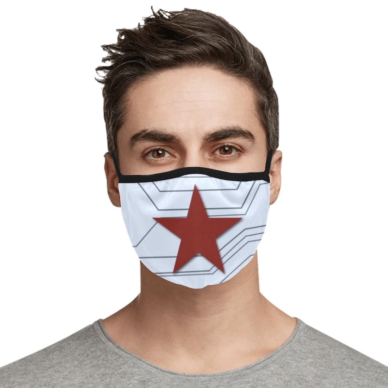 Bucky Barnes Mask - Etsy