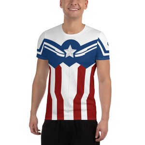 Sam Wilson's DRI-FIT Everyday Cosplay Unisex Athletic Shirt - Etsy