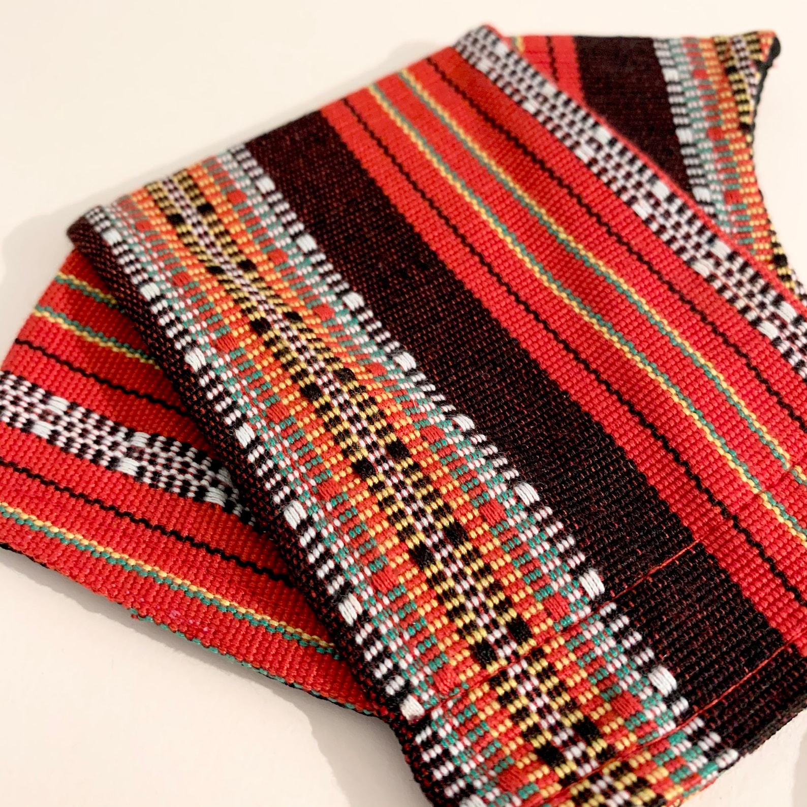 Native Red Native Inabel Cloth Mask Made in the | Etsy