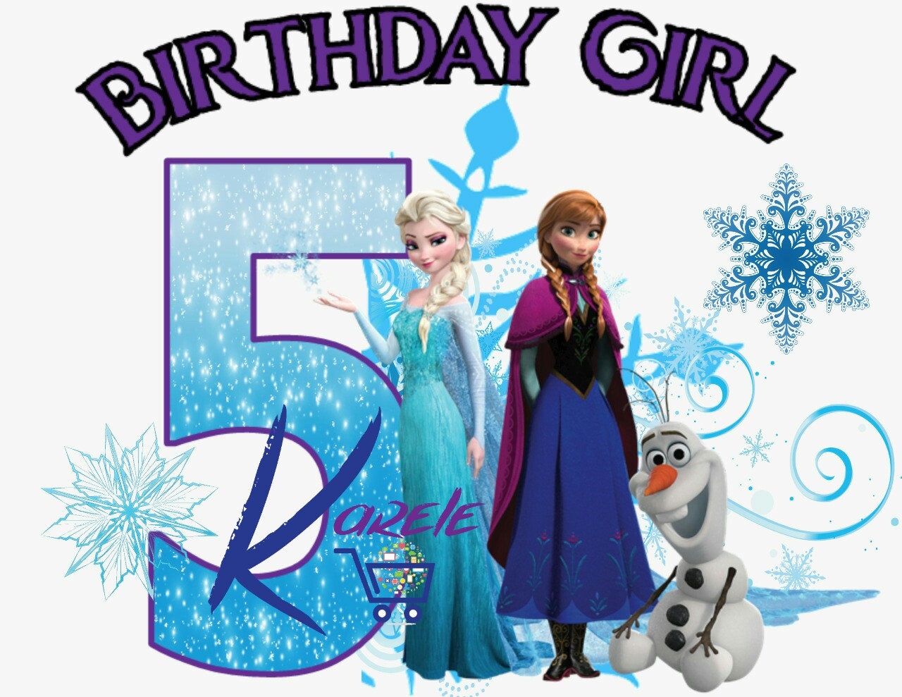 Happy 5th Birthday Frozen
