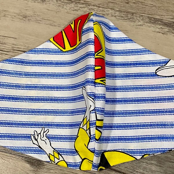 Power Rangers Face Mask - Etsy