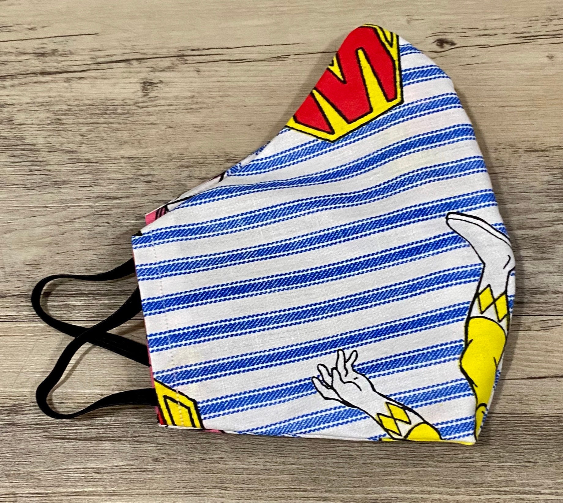 Mighty Morphin Power Rangers Mask Reusable/washable Facemask - Etsy