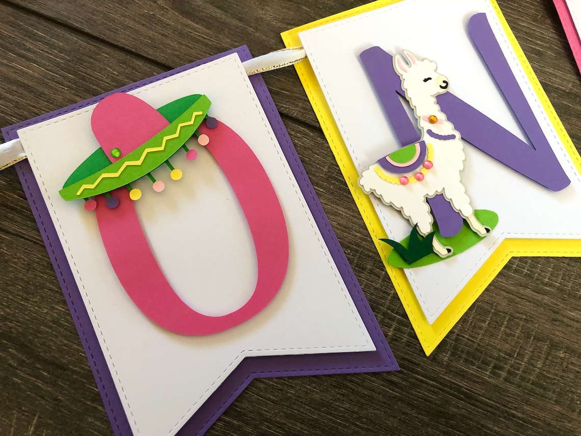 Llama High Chair Banner Llama First Birthday Llama Decor - Etsy