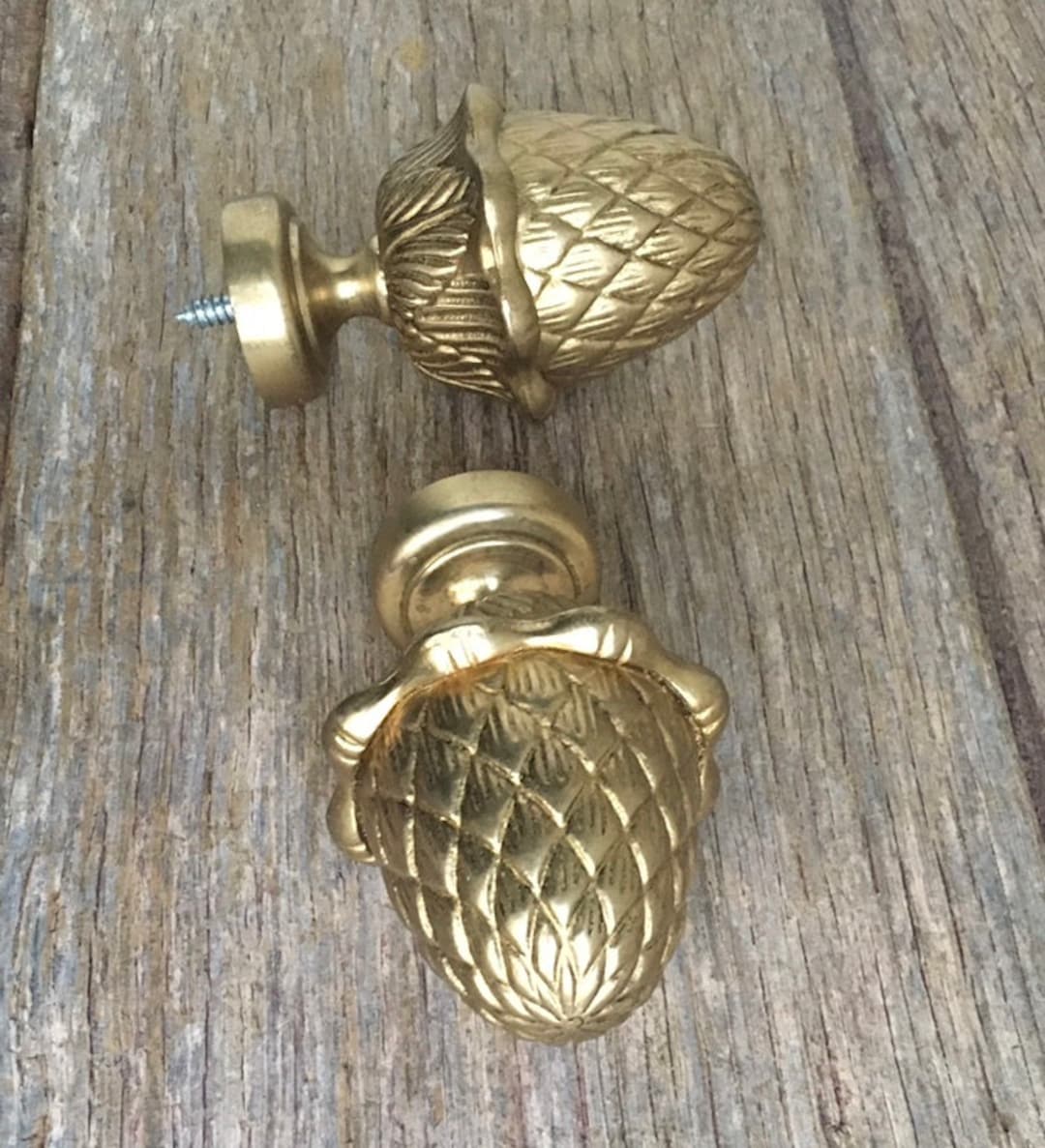 A Well Cast Pair of Naturalist Motif Vintage French Rococo Bronze ...