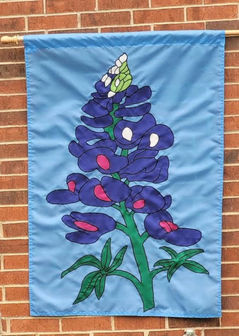 Large House Flag, Custom House Flag, Monogram Flag, Applique Home Flag ...