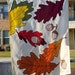 Autumn Leaves House Flag, Fall Leaves Flag, Applique House Flag ...