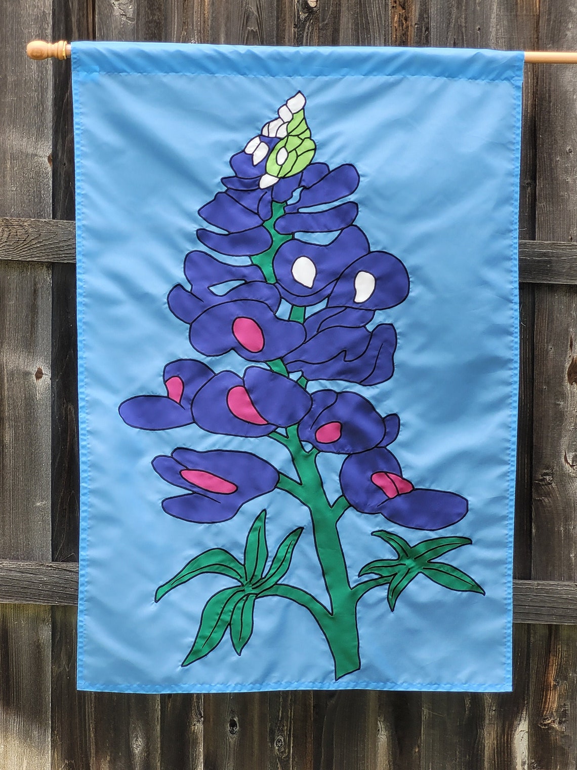 Large House Flag, Custom House Flag, Monogram Flag, Applique Home Flag ...