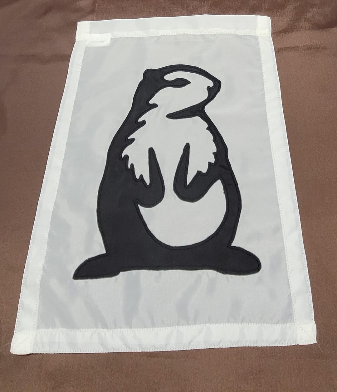 New! Double Appliqued Design Garden Size Flag - Groundhog Day - Etsy