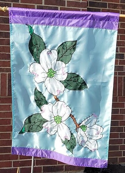 Large House Flag Custom House Flag Monogram Flag Applique - Etsy