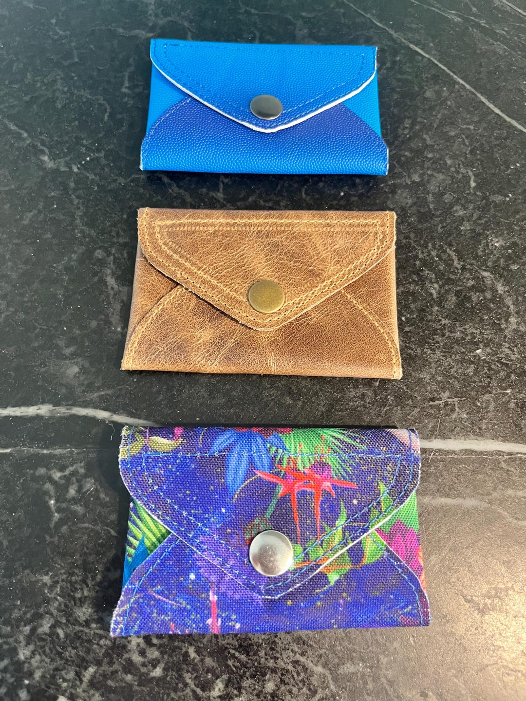 Card Snap Wallet - Etsy