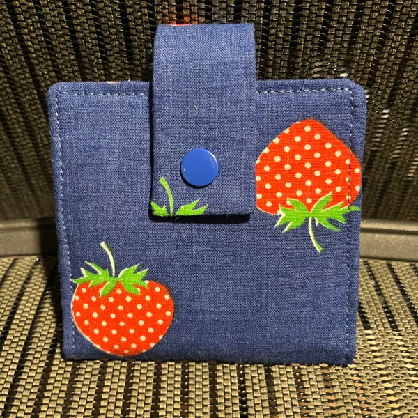 Strawberry Wallet - Etsy