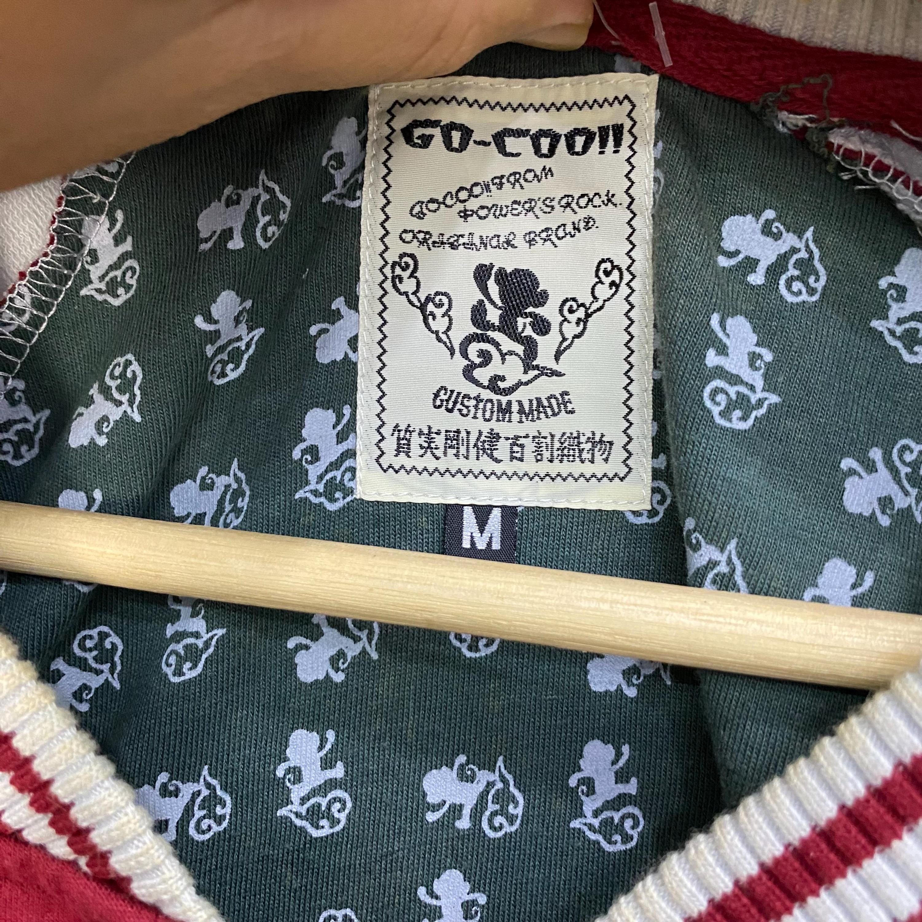 Vintage Sukajan Goo Coo 59 Japan Embroidery Big Print Logo Jacket Size ...
