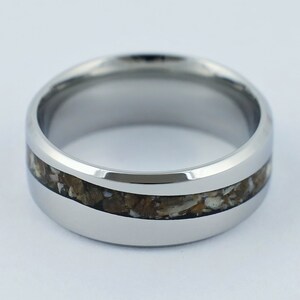 Stainless Steel Bronzite Ring With Fossilized Shark Tooth - Etsy