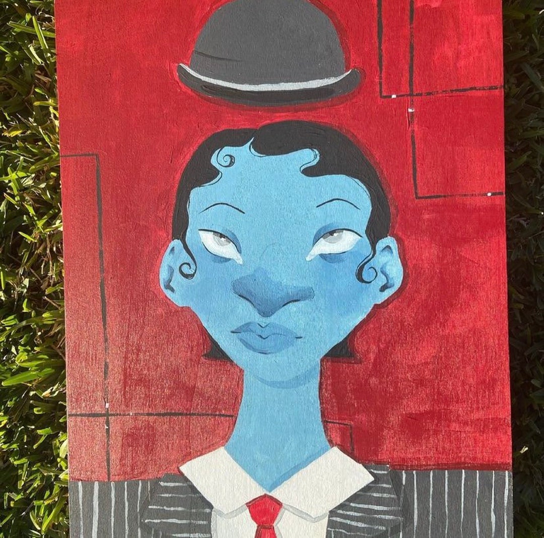 1920s MAFIA BOSS: Original Painting - Etsy