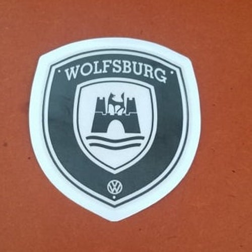 Wolfsburg Emblem Decal 3 Inch Viynyl Indoor/outdoor Decal - Etsy