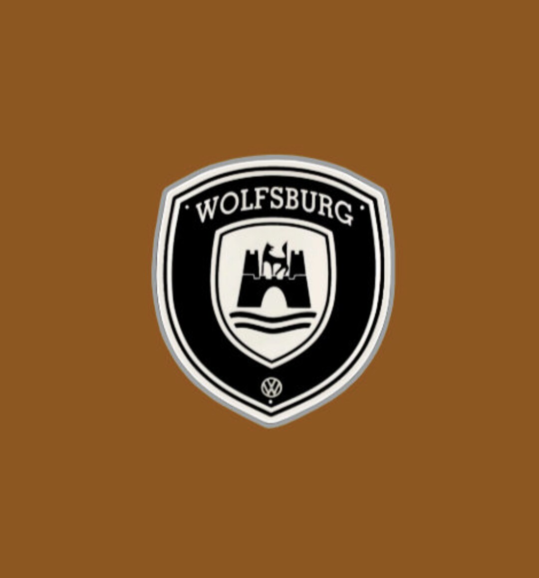 Wolfsburg Emblem Decal 3 Inch Viynyl Indoor/outdoor Decal - Etsy