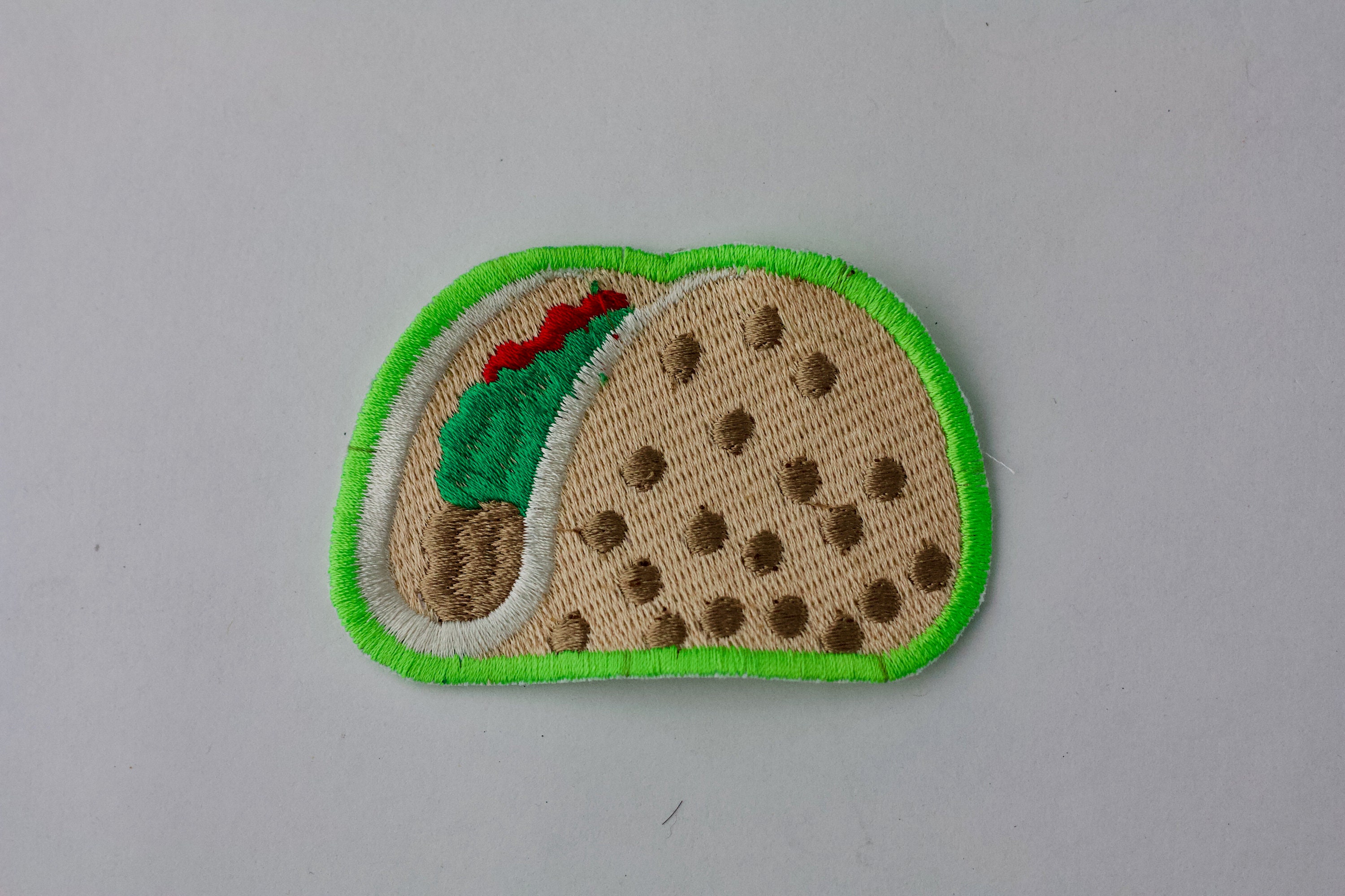 Taco Emoji Patch Patch Burrito Emoji Sew on Patch Jeans - Etsy