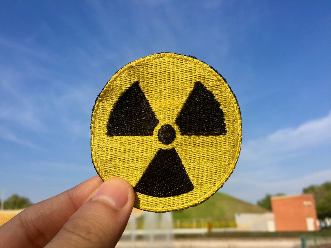 Nuclear Radiation Warning Sign Patch the Ideal Gift for a - Etsy