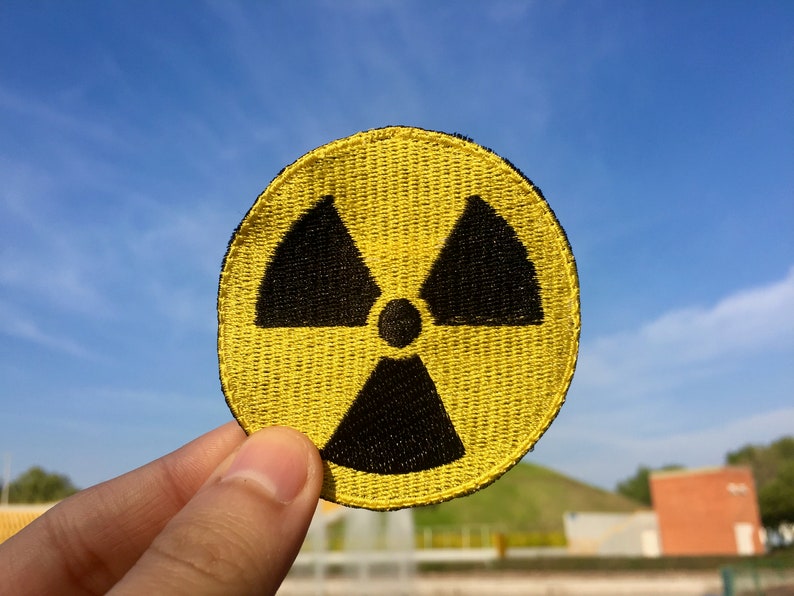 Nuclear Radiation Warning Sign Patch the Ideal Gift for a - Etsy
