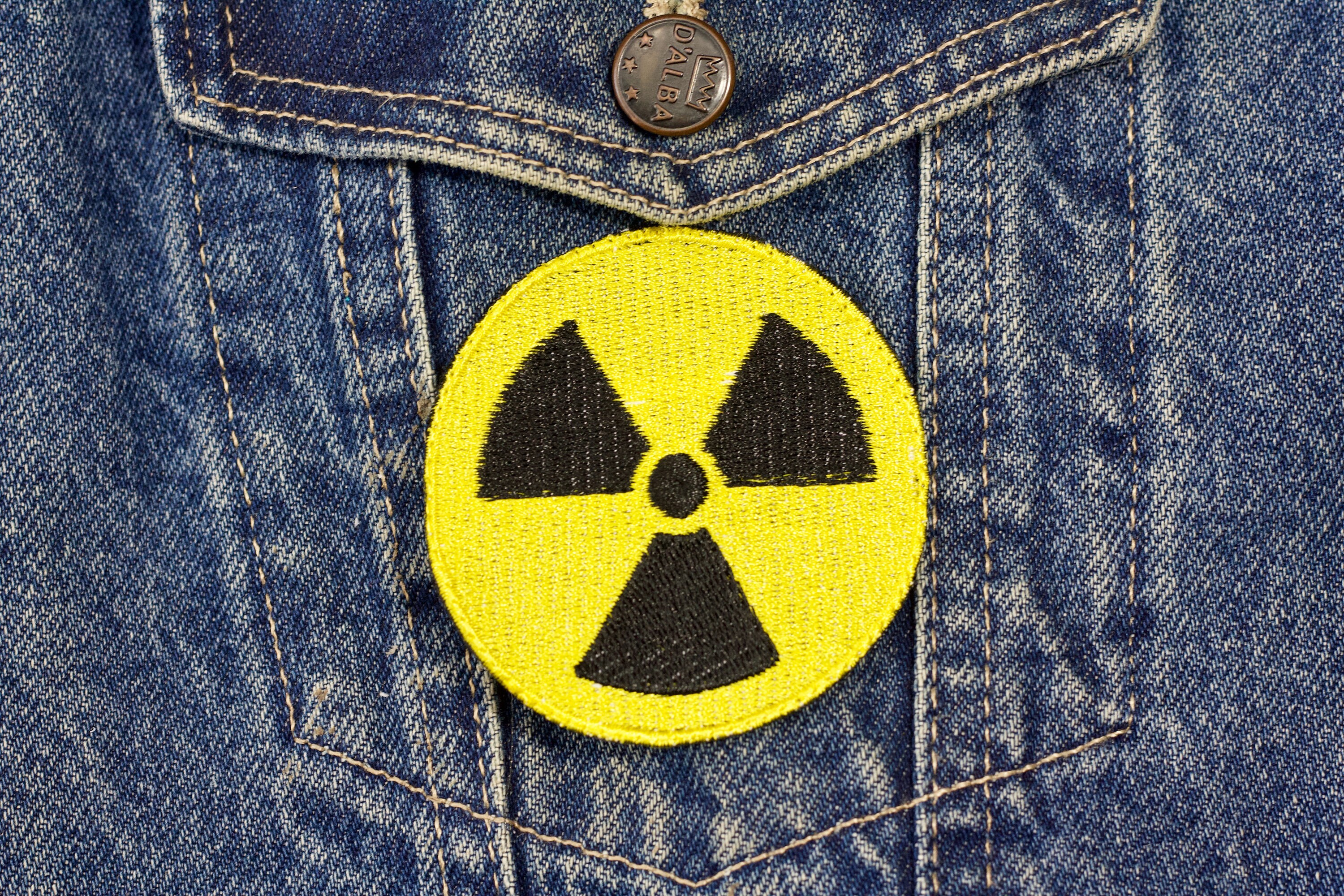 Nuclear Radiation Warning Sign Patch the Ideal Gift for a - Etsy