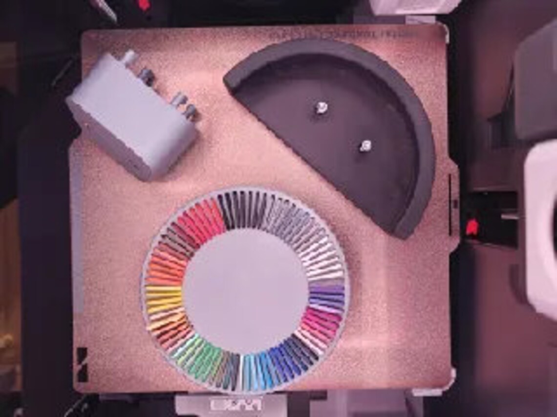 Filament Swatch Display Ikea Skadis Dock - Etsy