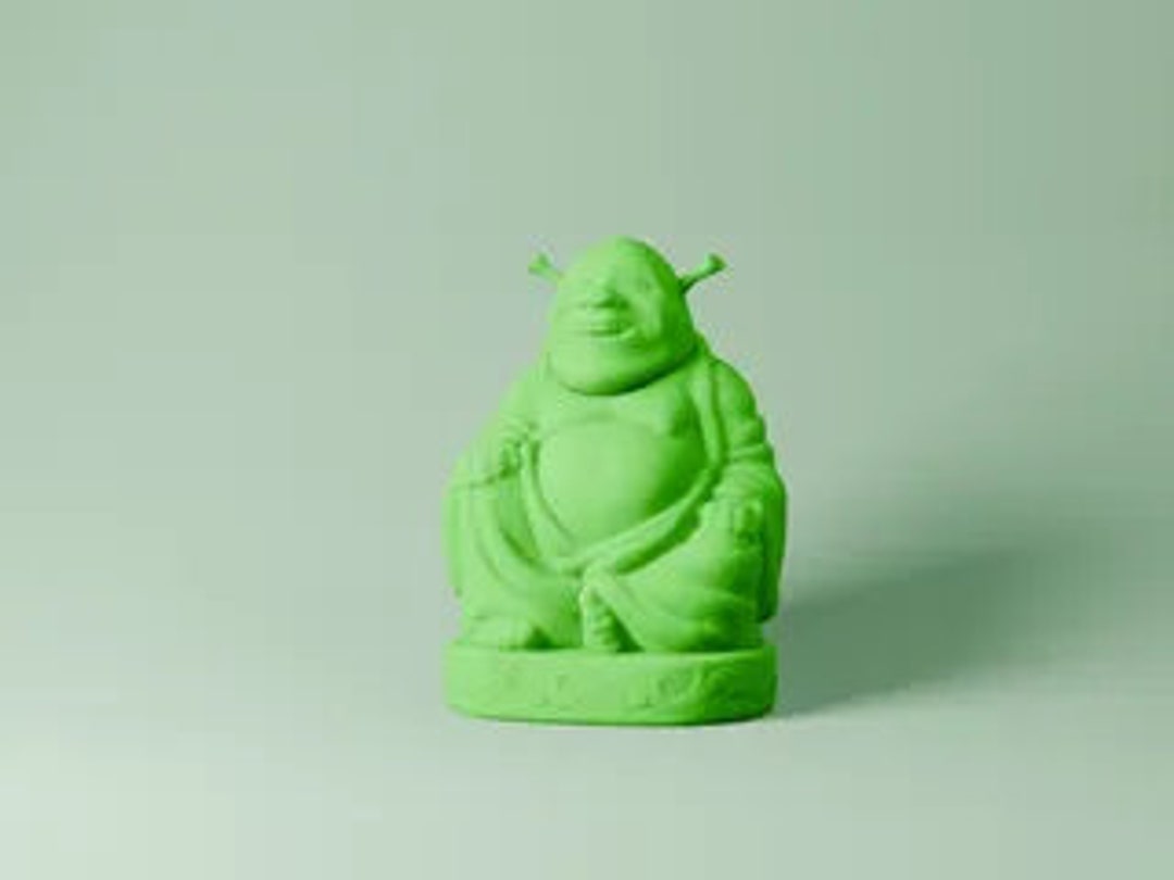 Shrek Buddha Shrek as Buddha - Etsy