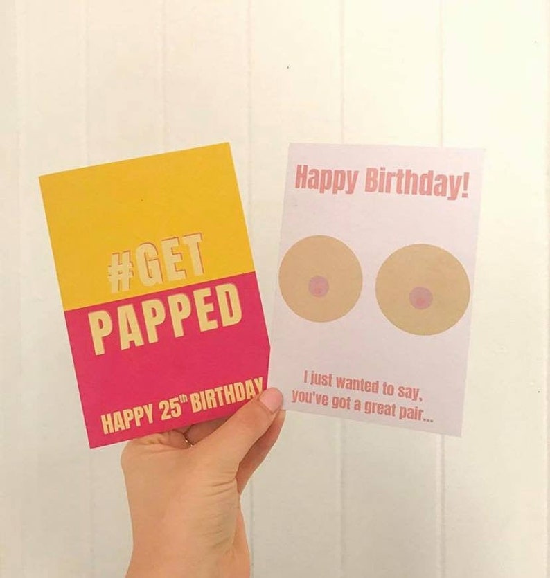 Pap Smear and Mammogram Combo Birthday Card - Etsy