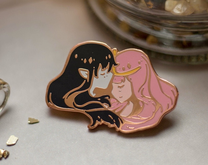 Bubbline Hard Enamel Pin Adventure Time Marceline - Etsy