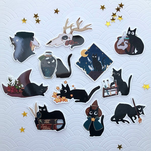 Witch Stickers - Etsy