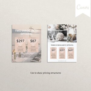 Pricing Guide Templates, Price Guide Templates, Canva Templates ...