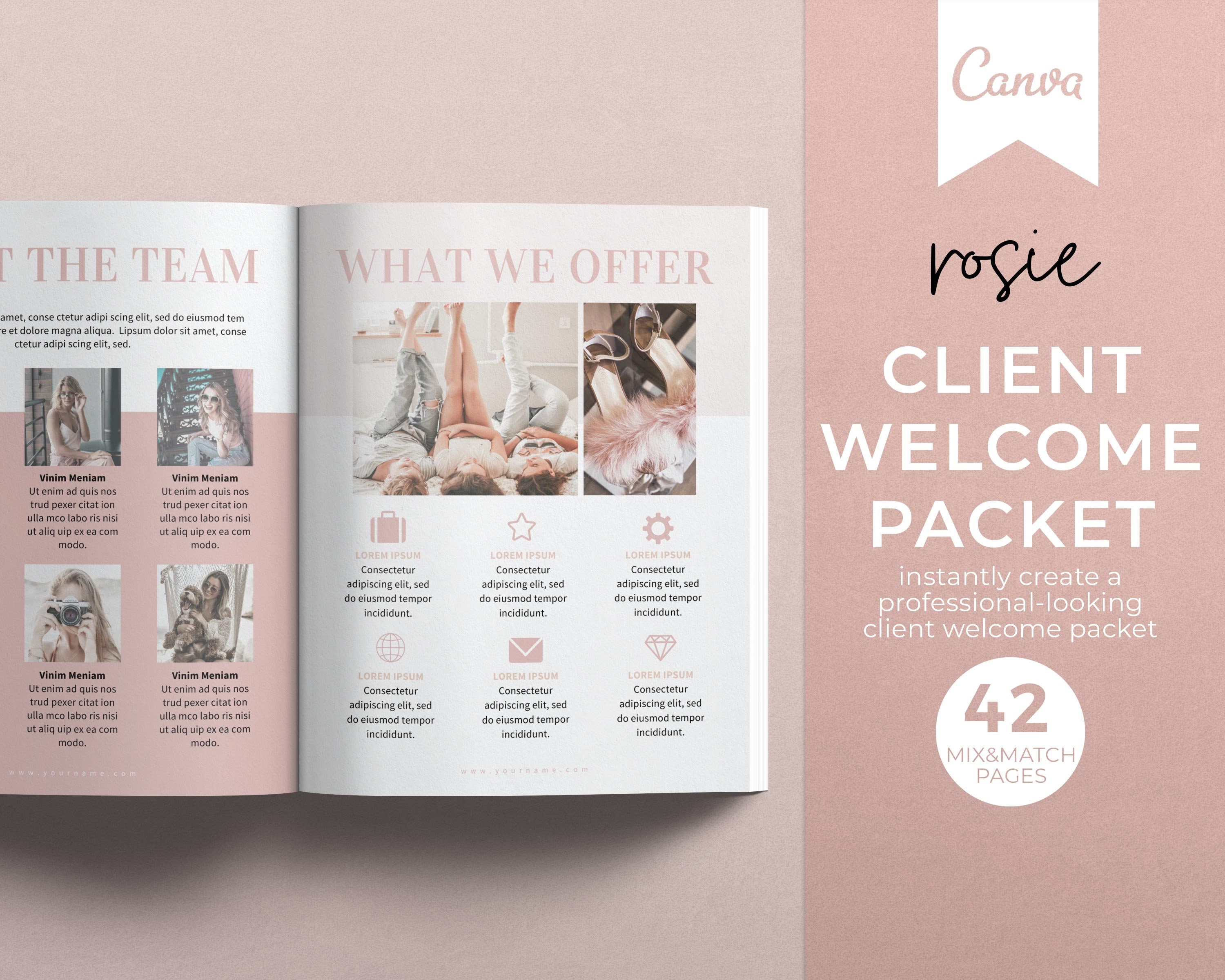 Client Welcome Kit New Client Welcome Packet Client Welcome - Etsy ...