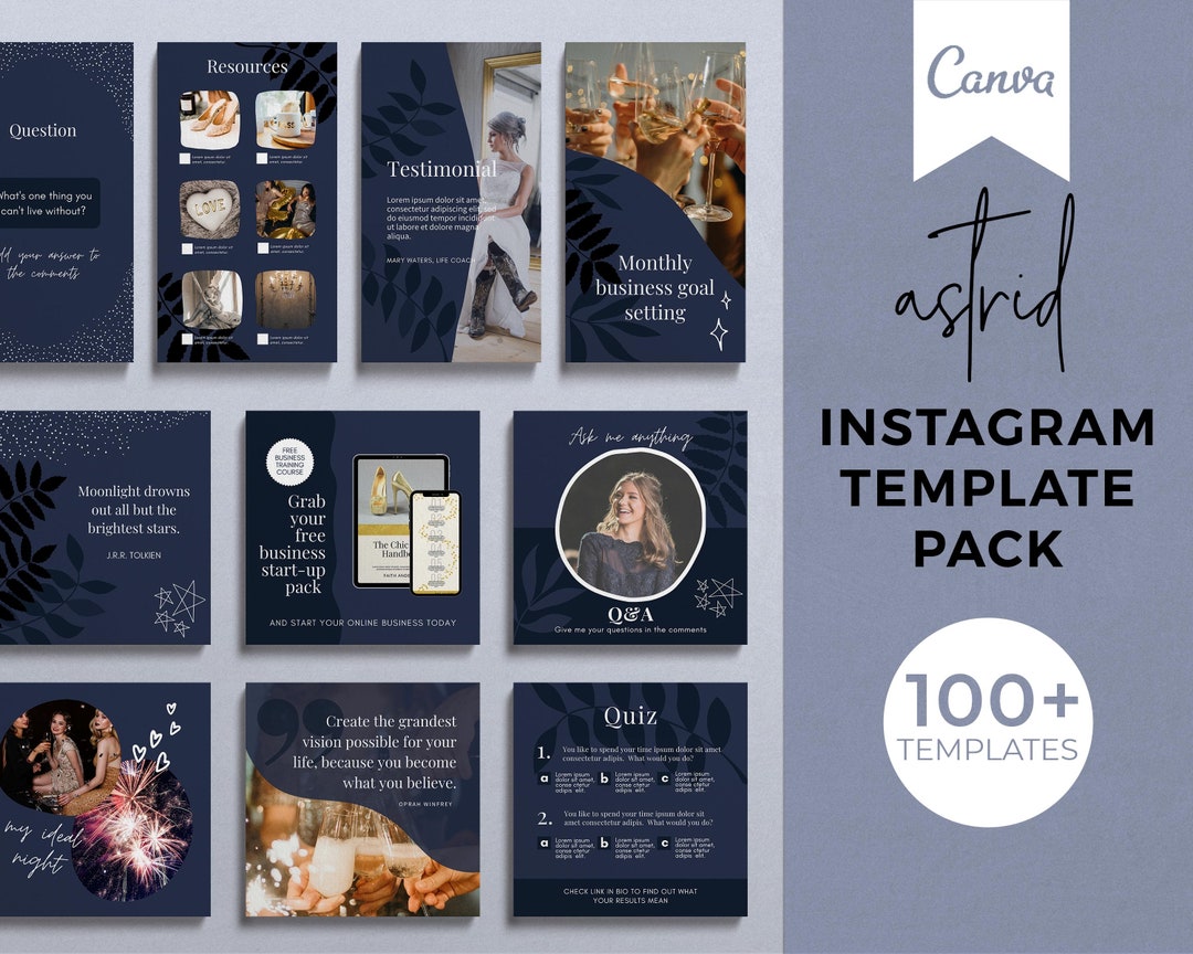 Canva Template, Instagram Canva Templates, Instagram Post Templates ...