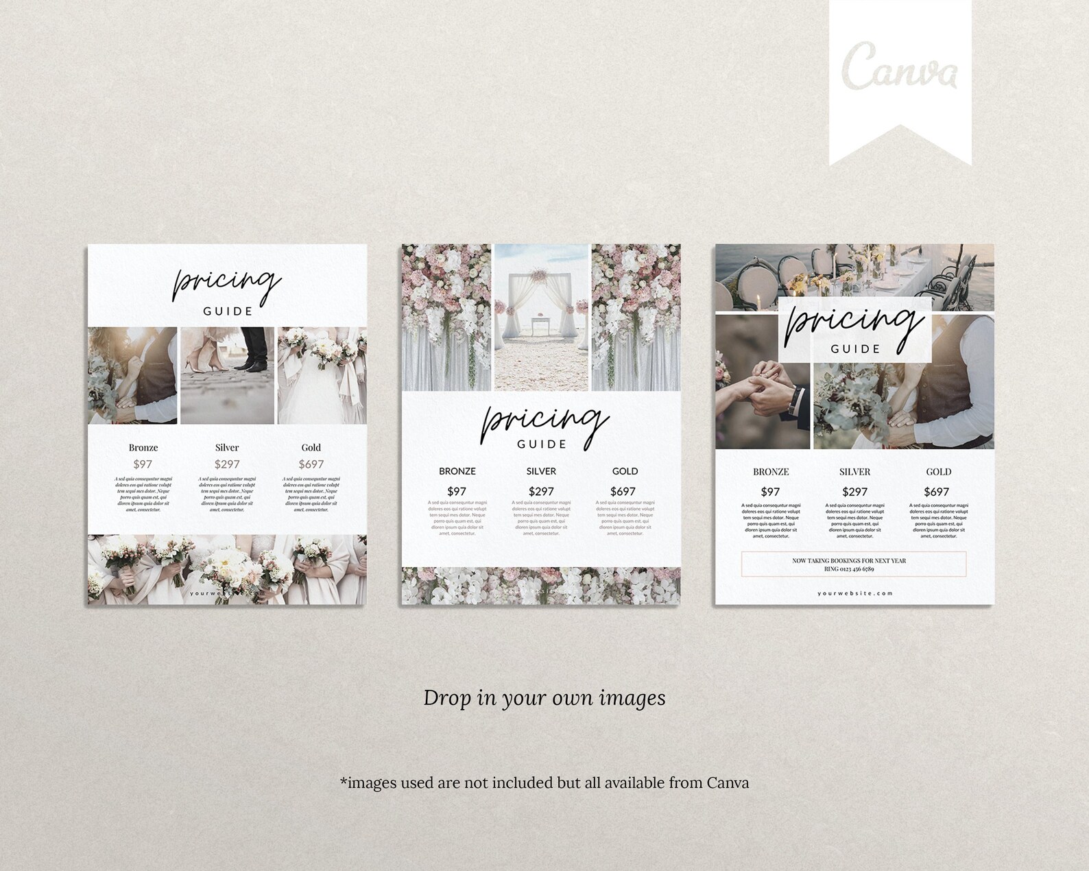Pricing Guide Templates Price Guide Templates Canva - Etsy