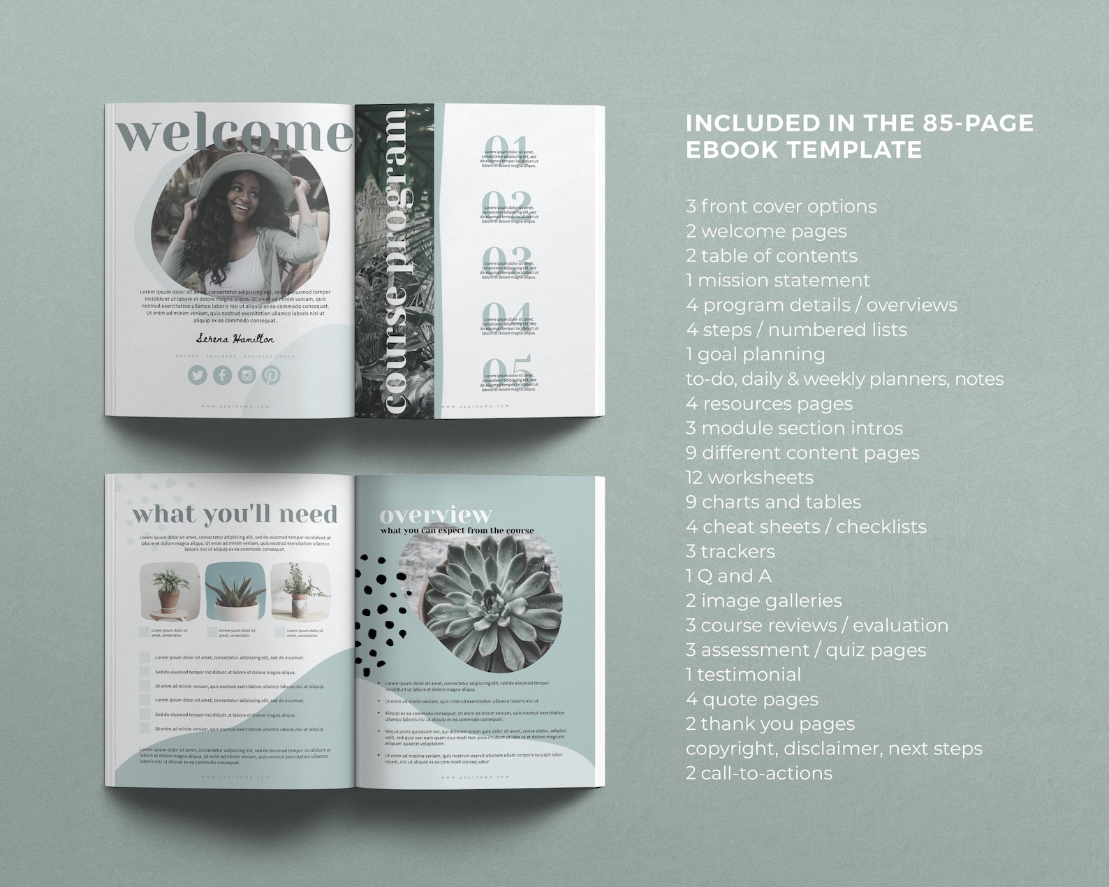 Ecourse Bundle Course Creator Toolkit Ebook Template - Etsy UK